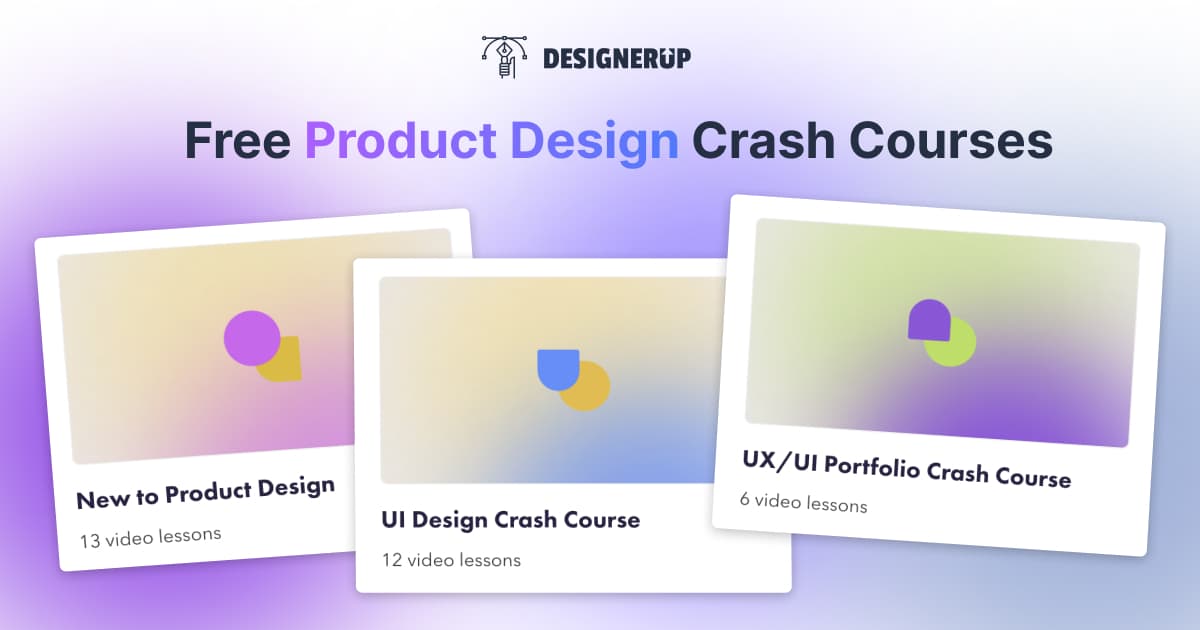 Free Lessons | DesignerUp