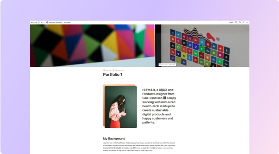 Notion Product Design Portfolio Template Pack | DesignerUp