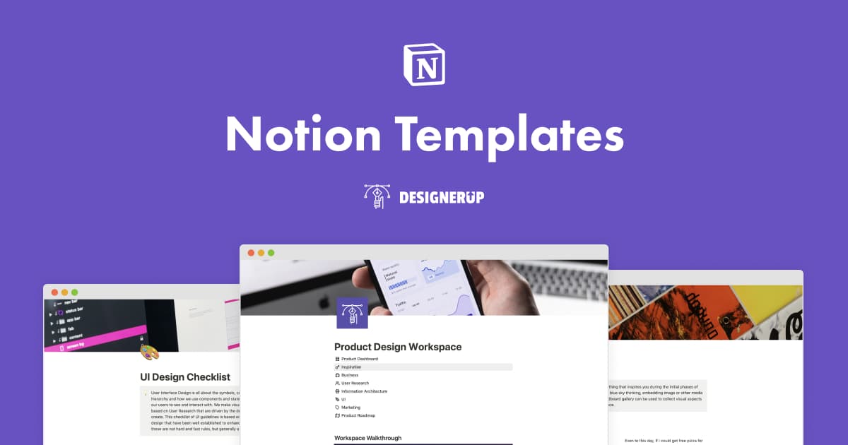 Notion Templates | DesignerUp