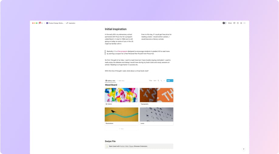 Notion Templates for Product Designers | DesignerUp