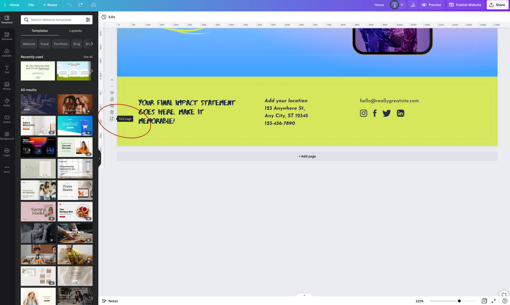 How to Use Canva to Build a Responsive Website (For Free!)