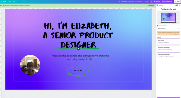 How to Use Canva to Build a Responsive Website (For Free!)