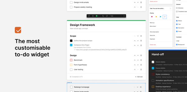 How to Add a To-Do-List to your Figma Project