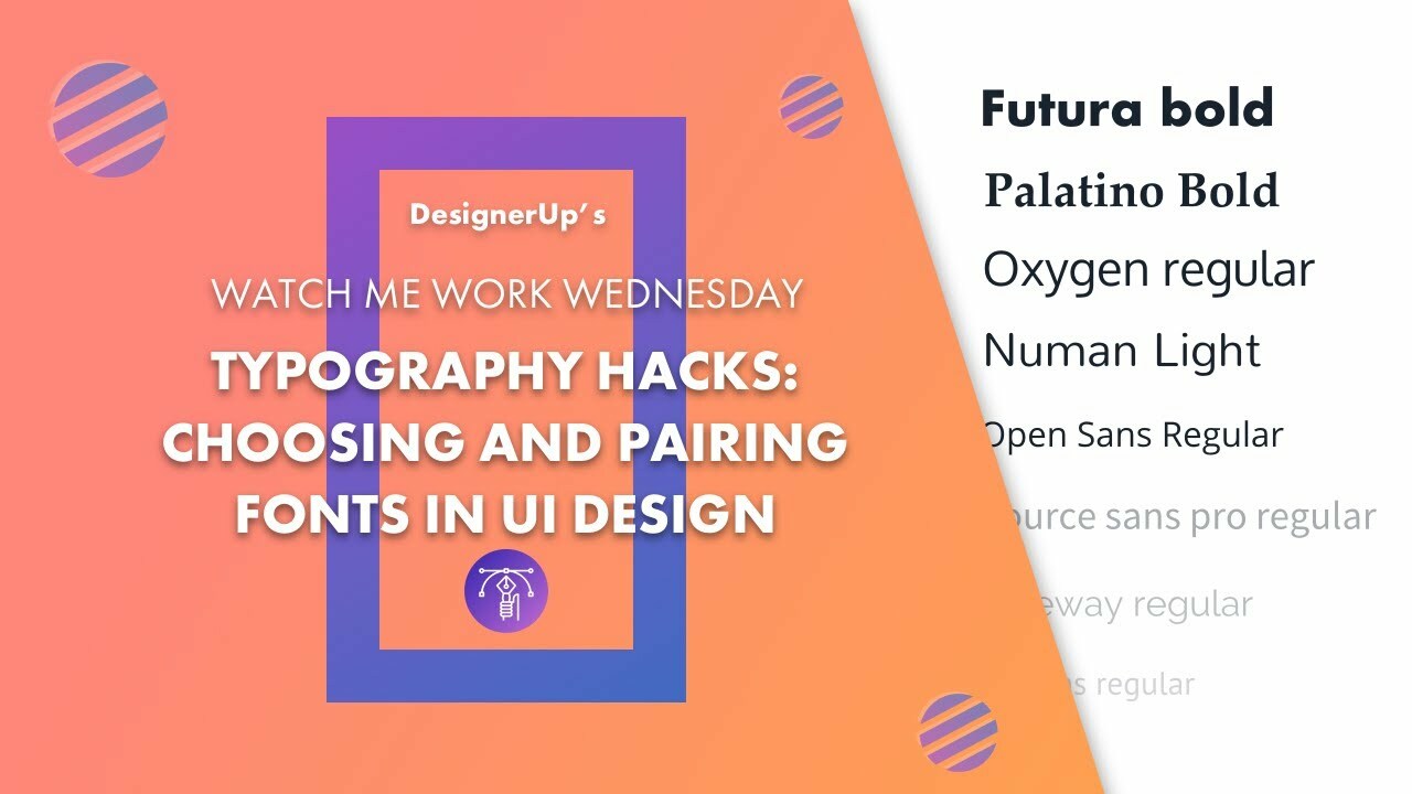 Choosing and Pairing Fonts: UI Design | DesignerUp