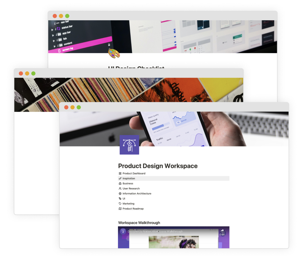 Notion Templates for Product Designers | DesignerUp